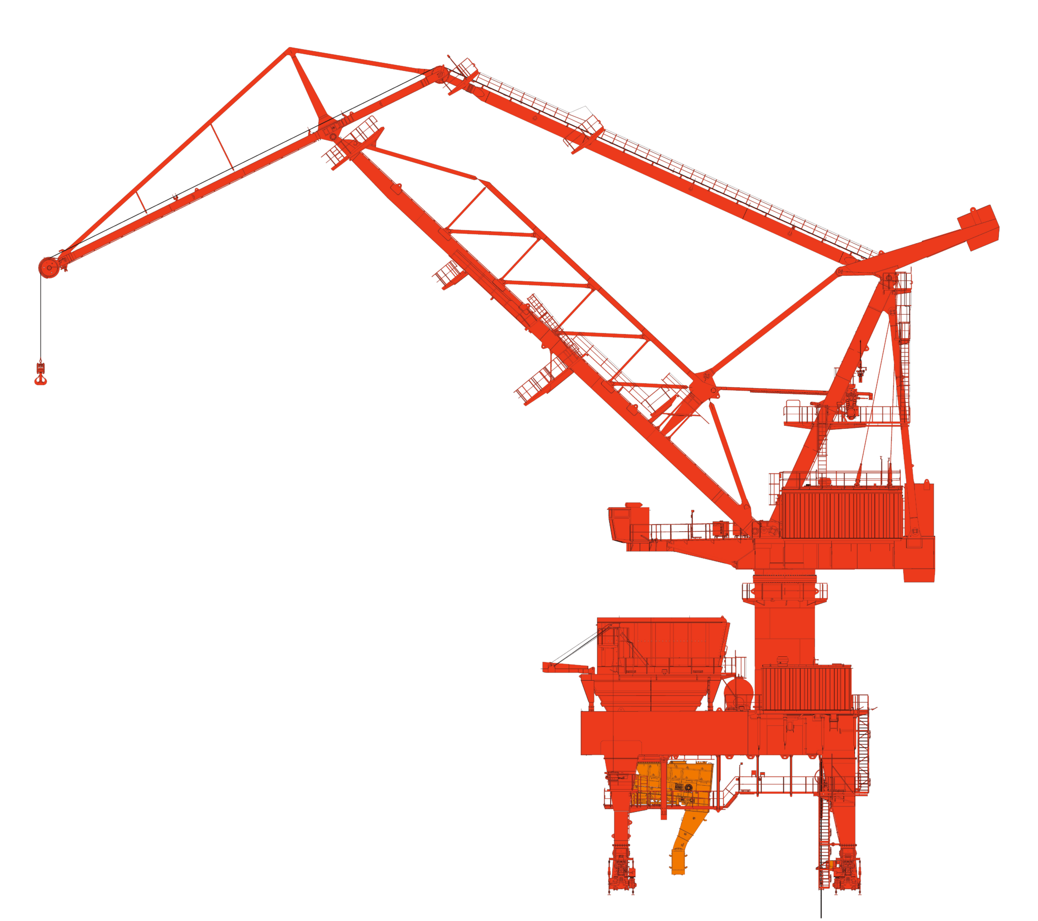 TUKAN K - The most efficient double jib crane - ARDELT Kranbau